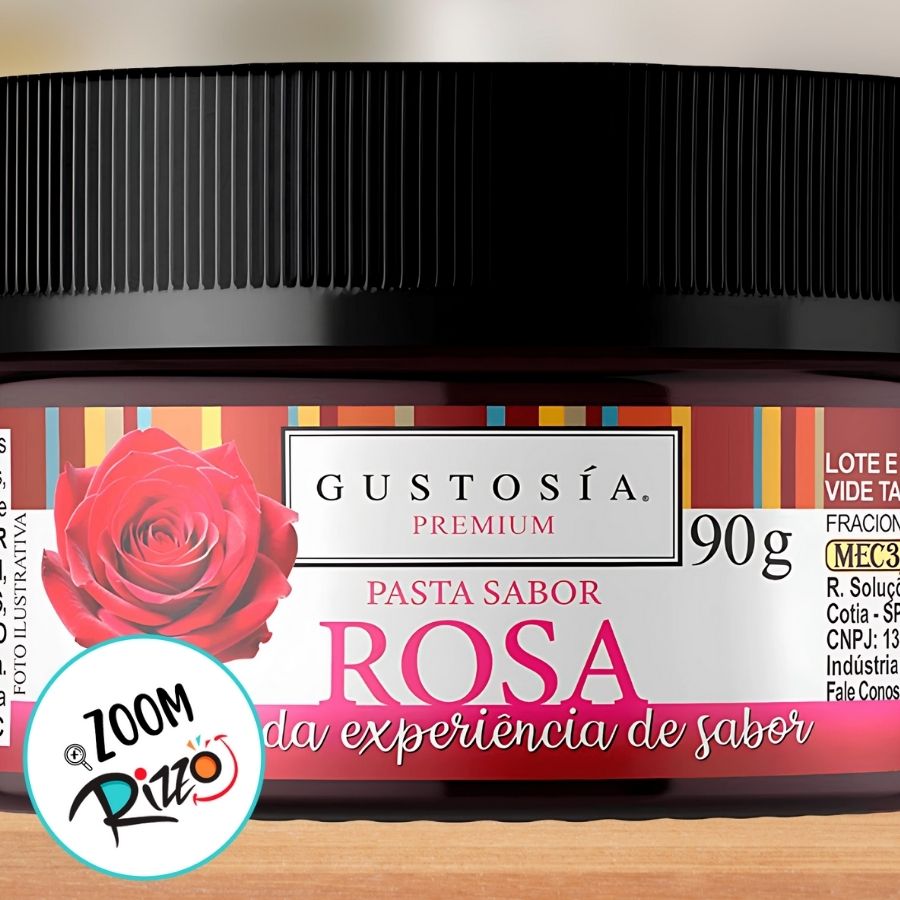 Pasta Saborizante Sabor Rosa - 90g - 1 unidades - Gustosía - Rizzo ...
