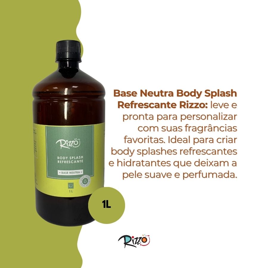 Base Neutra Body Splash Refrescante - 1L - 1 unidade - Rizzo - Rizzo ...