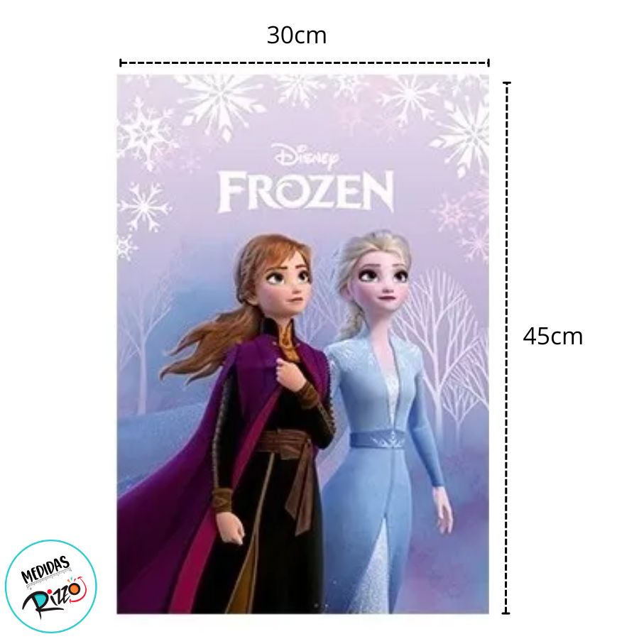 Cartaz Decorativo - Frozen - 4 unidades - Disney Original - Rizzo ...