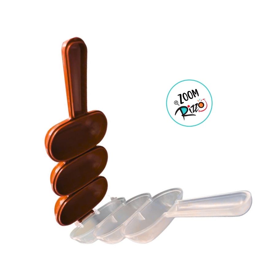 Chocalho Aplicador Para Confeitos - Laranja - 17,5cm - 1 unidade ...