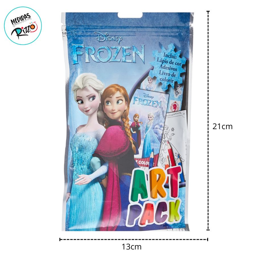 Mini Kit Para Colorir - Frozen - 6 Itens - 1 unidade - Disney Original ...