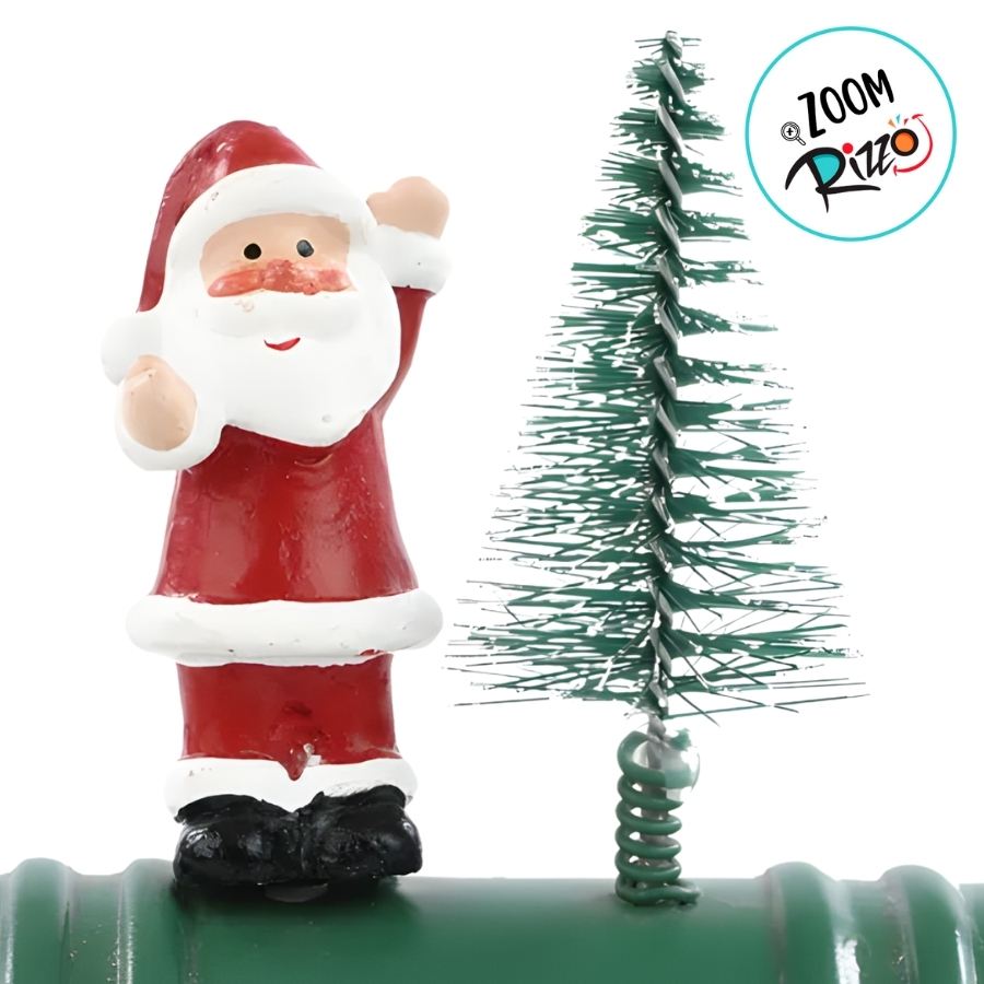 Enfeite Decorativo de Natal - Caixa De Correio Verde - 11,5x9x4cm - 1 ...