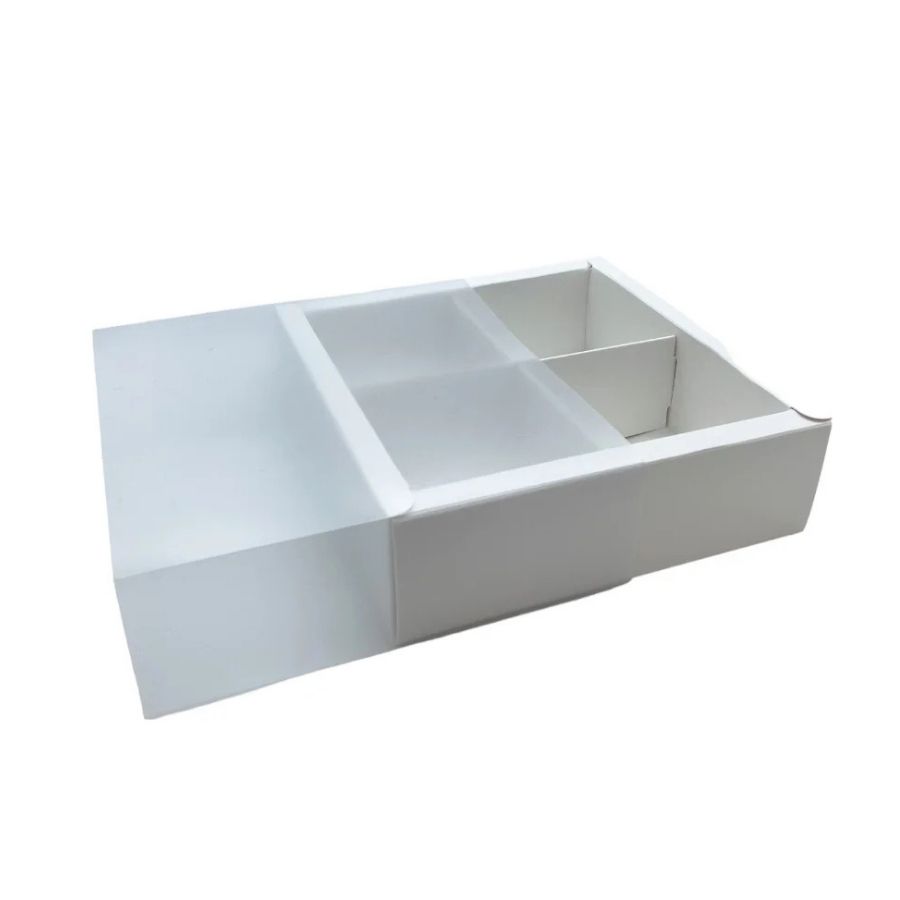 Caixa 4 Pães de Mel - Branco - 15,5x15,5x5cm - 5 unidades - Rizzo ...