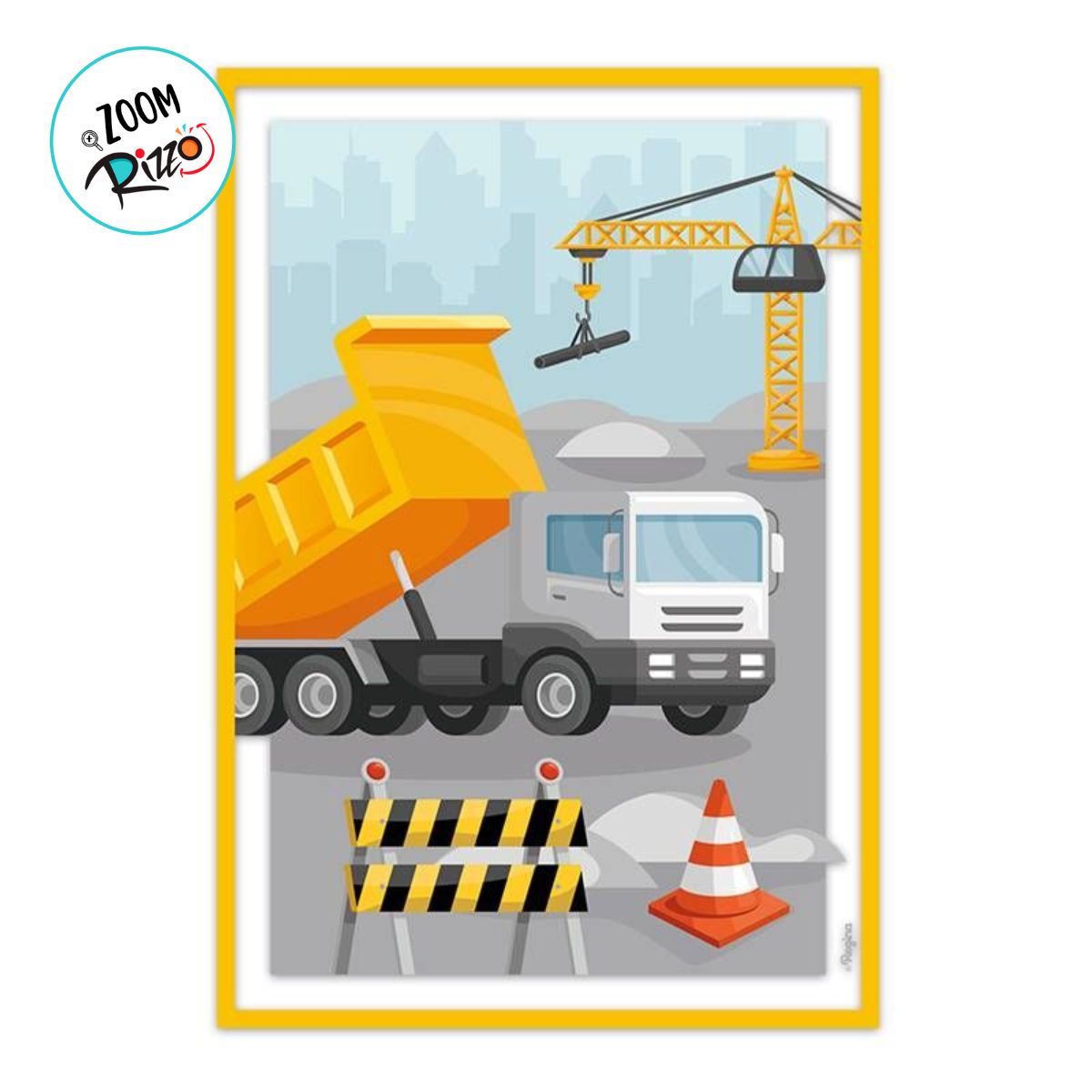 Cartaz Decorativo - Construção - 45x31cm - 2 unidades - Regina - Rizzo ...