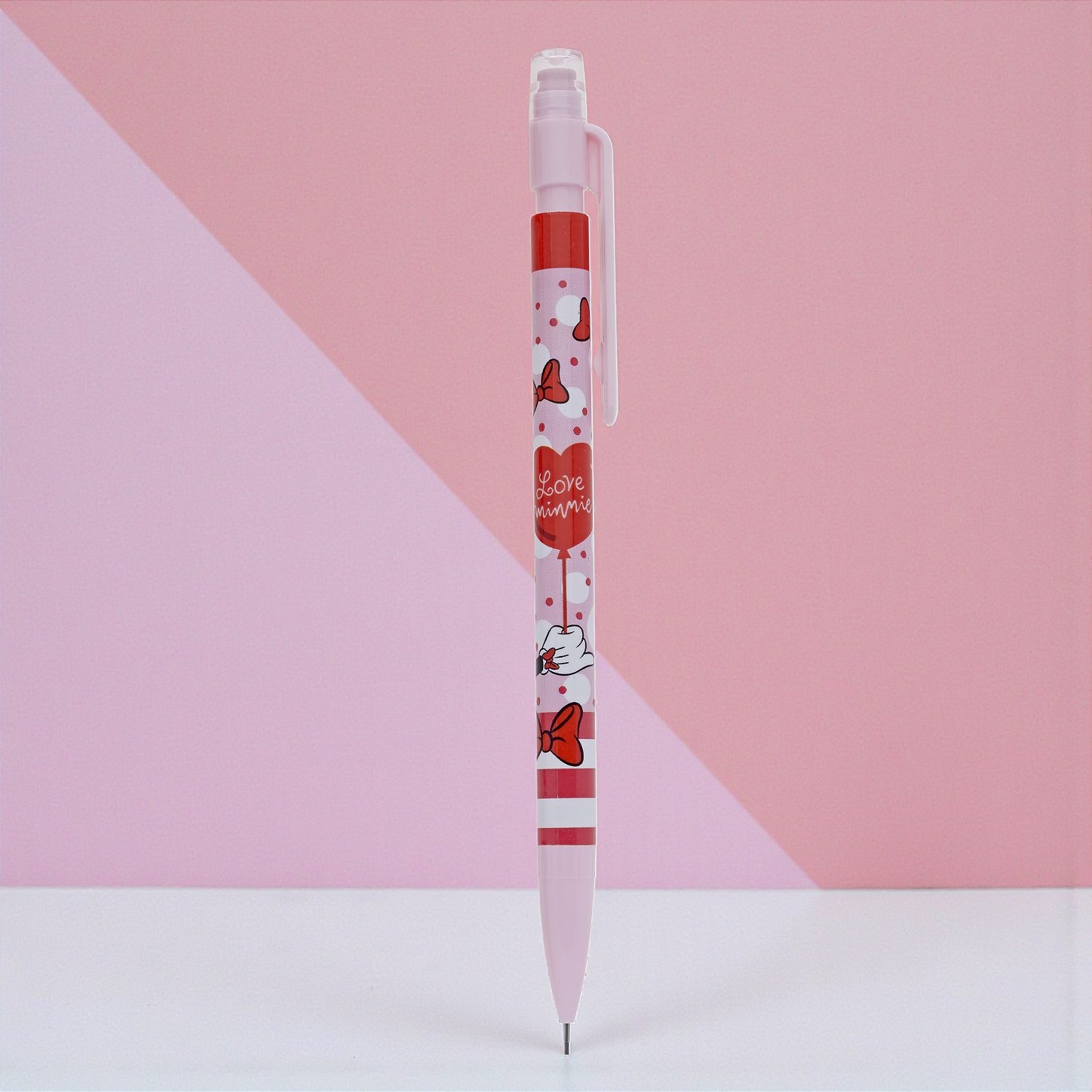 Lapiseira Minnie 0.7mm - Lacinhos - Disney Original - 1 unidade - Rizzo ...