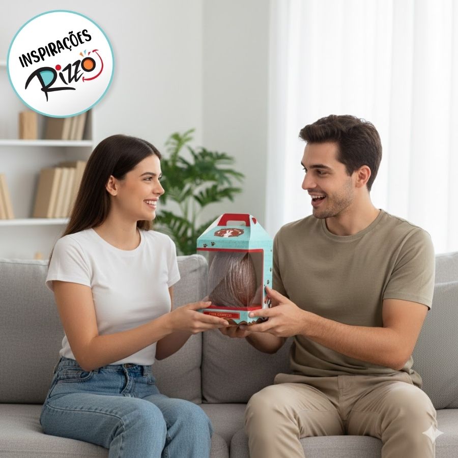 Caixa New Maleta para Ovo de 250g com Visor - Contos de Páscoa - 6 ...