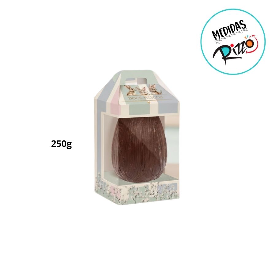 Caixa New Maleta para Ovo de 250g com Visor - Doce Páscoa - 6 unidades ...