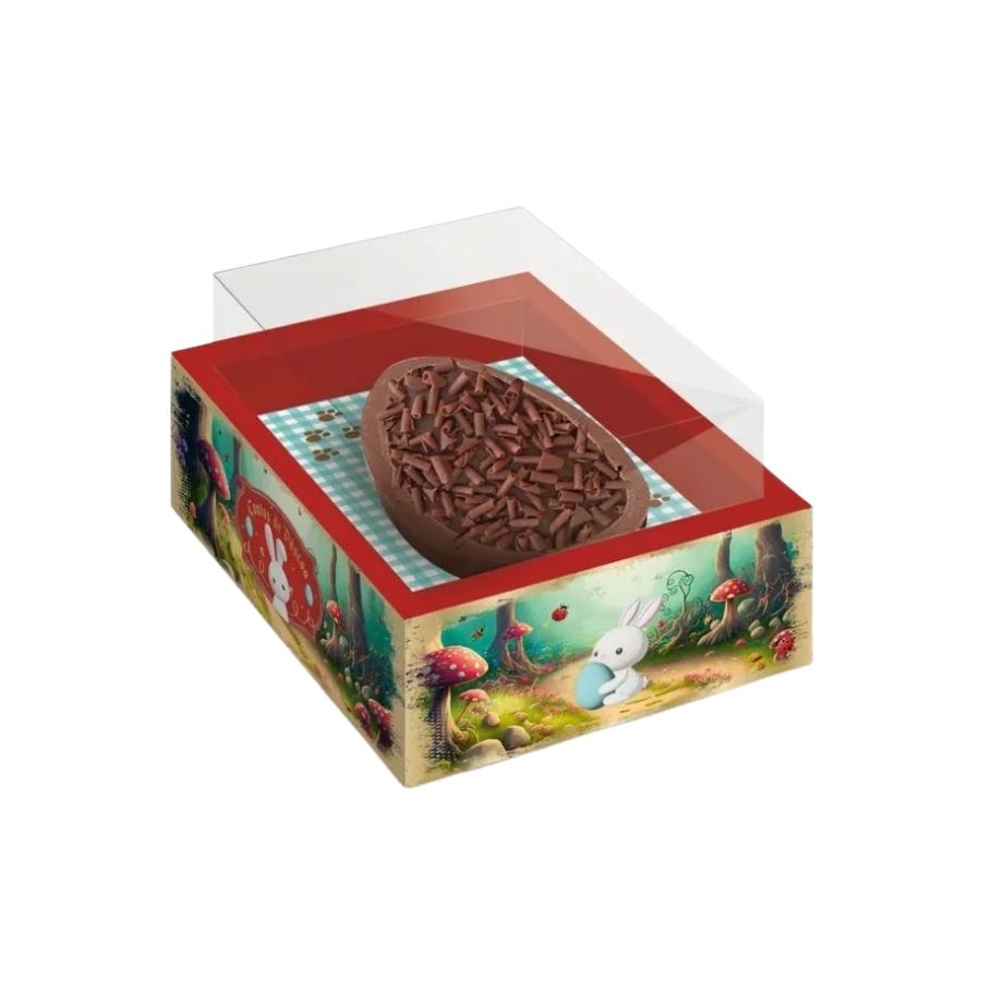 Caixa New Moldura para Meio Ovo 250g de Páscoa - Contos de Páscoa - 6 ...