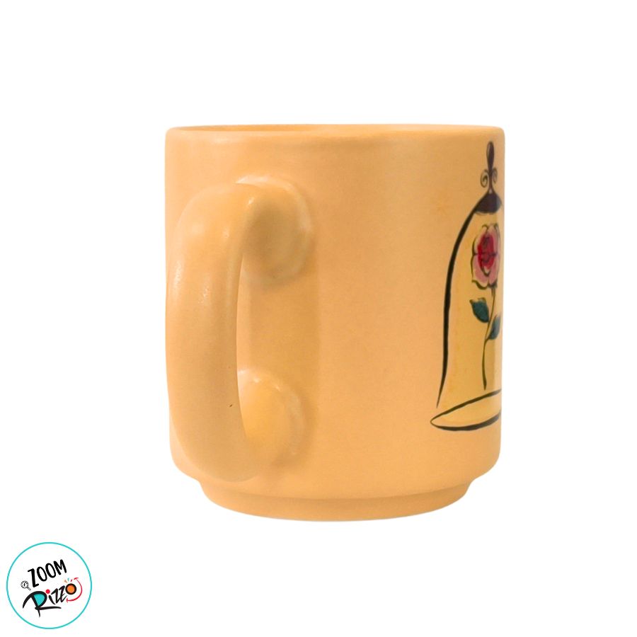 Mini Caneca de Cerâmica Tina - Bela - 100ml - Disney Original - 1 ...