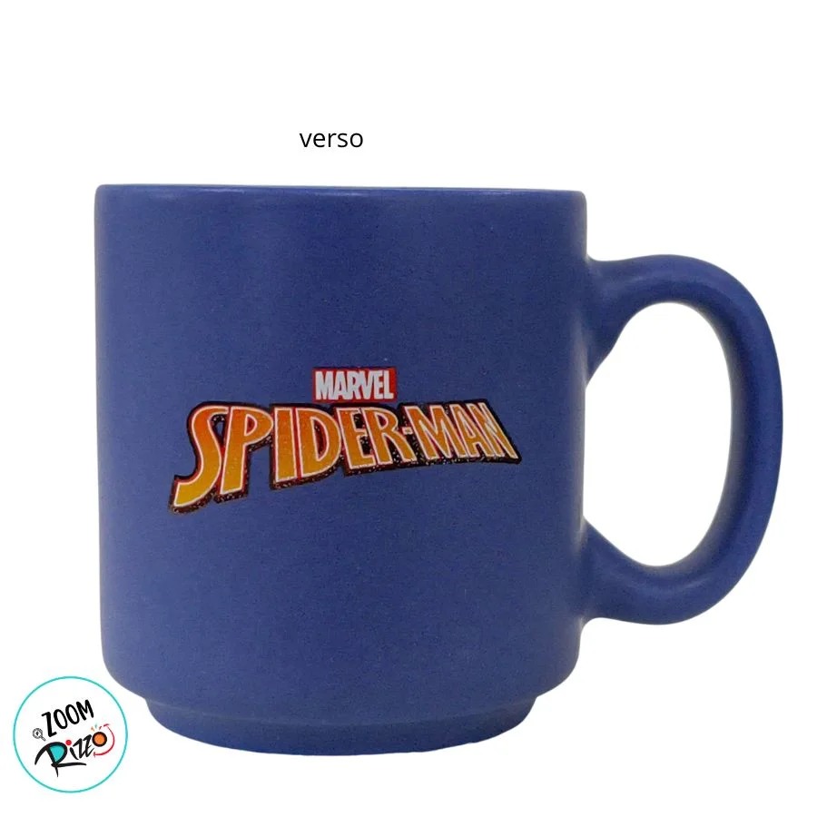 Conjunto Mini Canecas Tina - Marvel e Homem Aranha - 100ml - 1 unidade ...