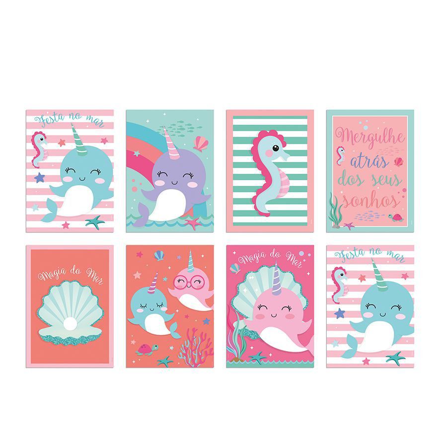 Kit Festa Narval Cromus - Rizzo Festas - Rizzo Embalagens