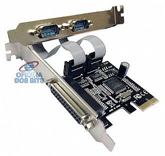 Placa Pci-e Express X1 2 Portas Serial Db9 Rs232 1 Paralela - PERFORM | CFTV, NVR, DVR, CÂMERAS ...