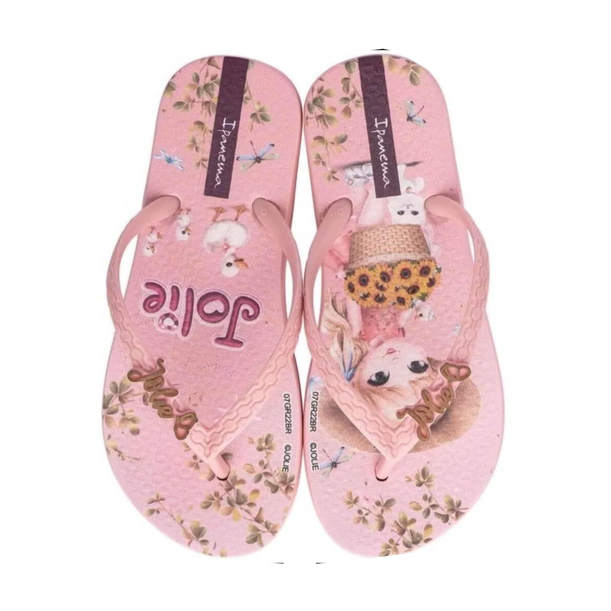 Chinelo Infantil Menina Jolie- Rosa - Pirulito Calçados