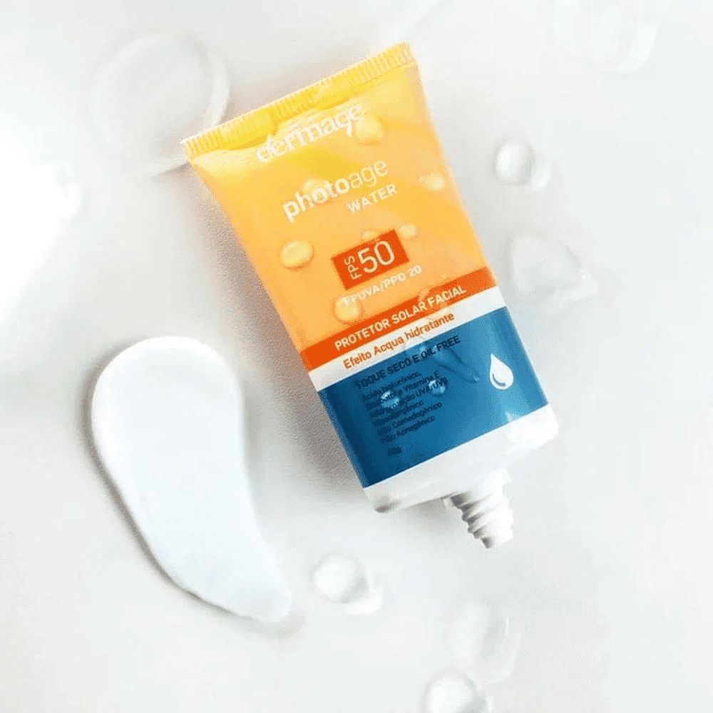 Dermage Photoage Water Protetor Solar Facial FPS 50 40g - Cosméticos ...