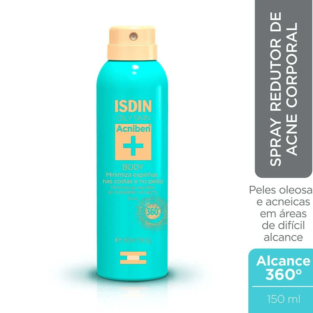 Isdin Acniben Spray Corporal Antiacne 150ml - Cosméticos ...