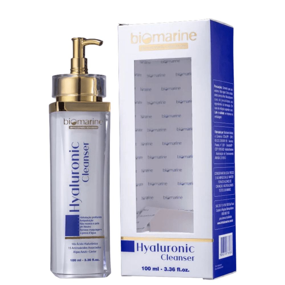 Biomarine Hyaluronic Cleanser Sabonete Ácido Hialurônico 100ml ...