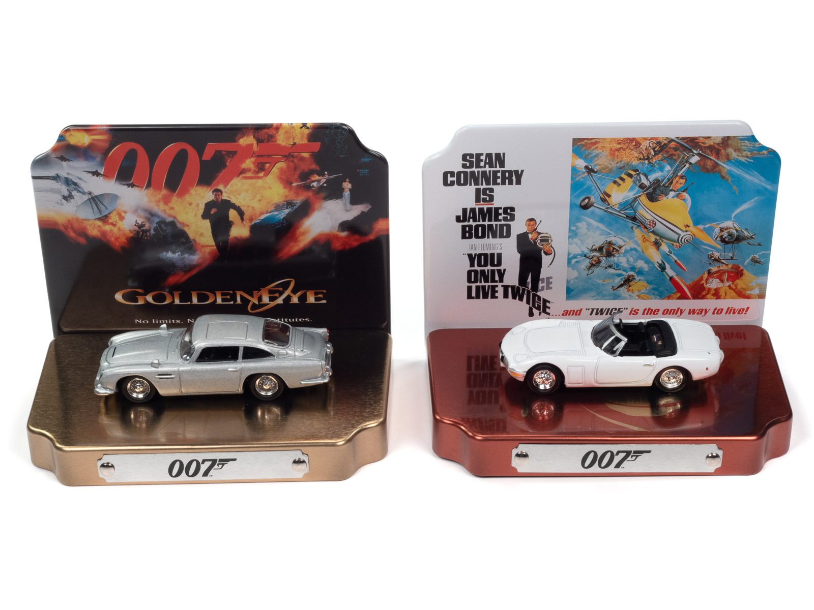 1/64 JOHNNY LIGHTNING JAMES BOND 007 DIORAMA - Miniaturas colecionáveis ...