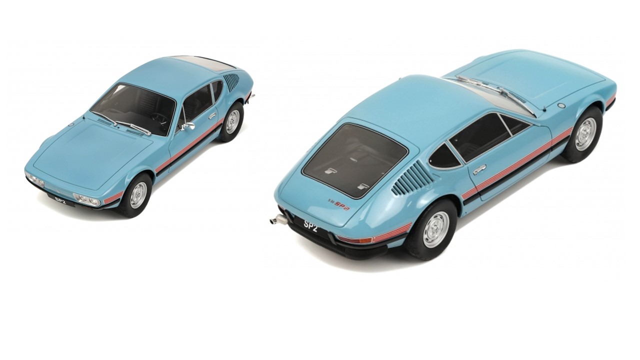 1/18 VOLKSWAGEN SP2 NIAGARA BLUE - Miniaturas colecionáveis para a sua loja