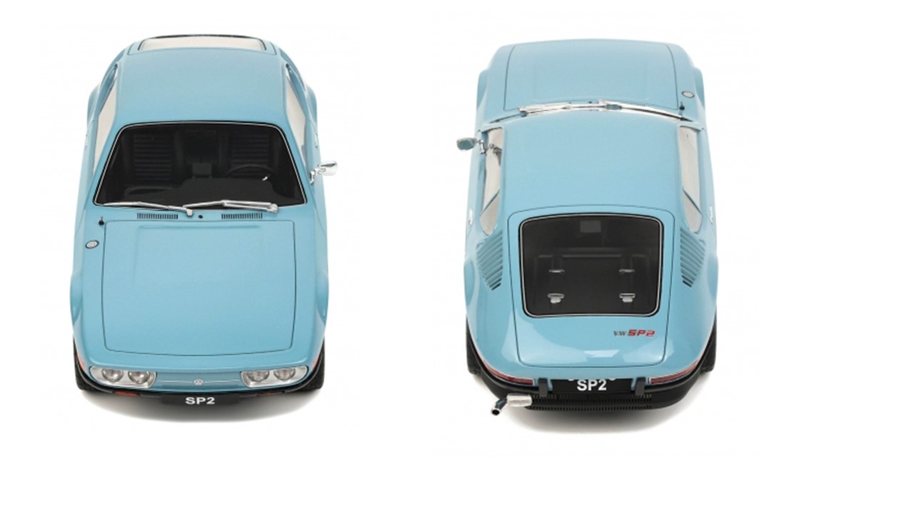1/18 VOLKSWAGEN SP2 NIAGARA BLUE - Miniaturas colecionáveis para a sua loja