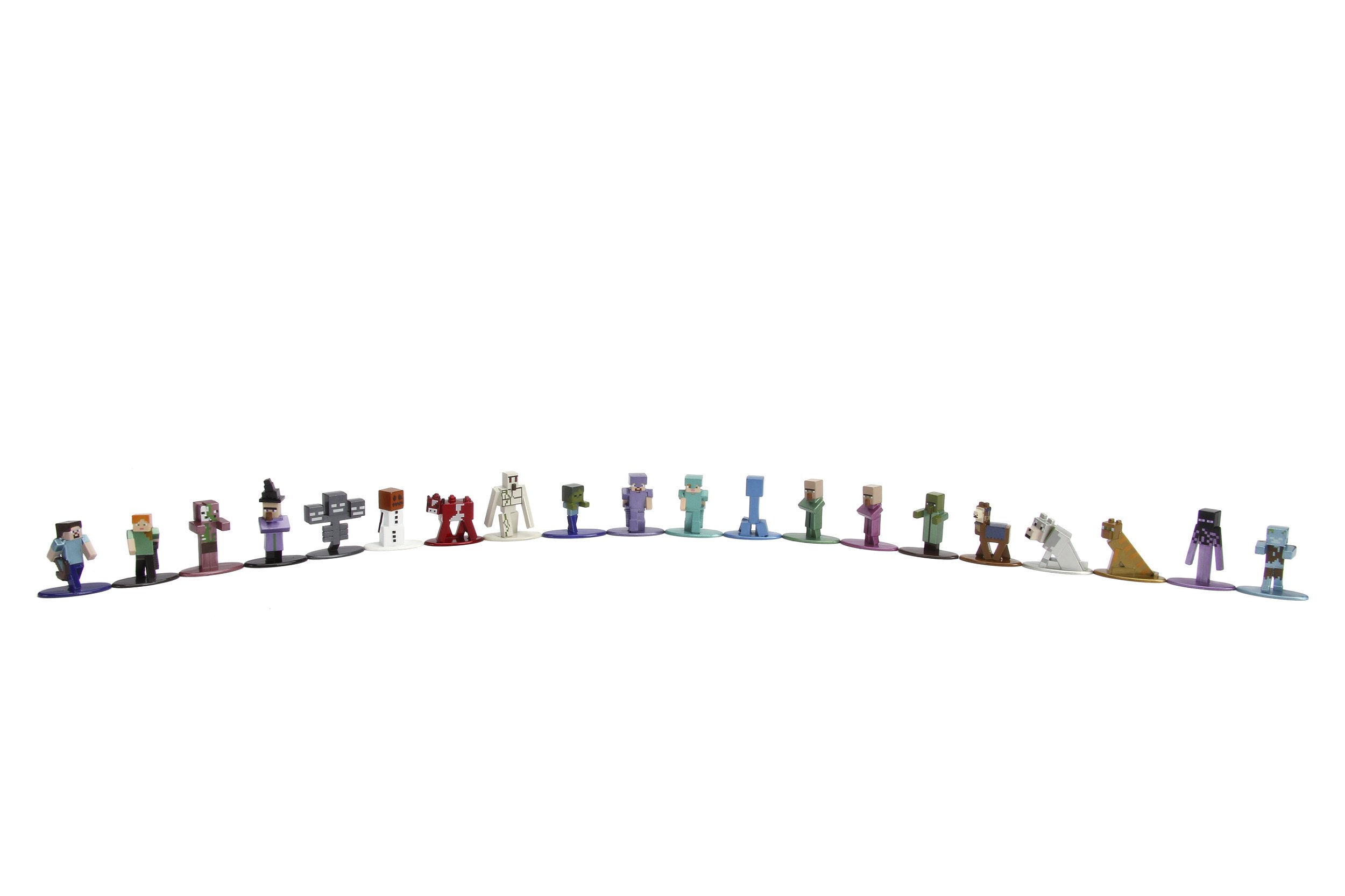 1/65 CONJUNTO NANO FIGURE MINECRAFT - Miniaturas colecionáveis para a ...