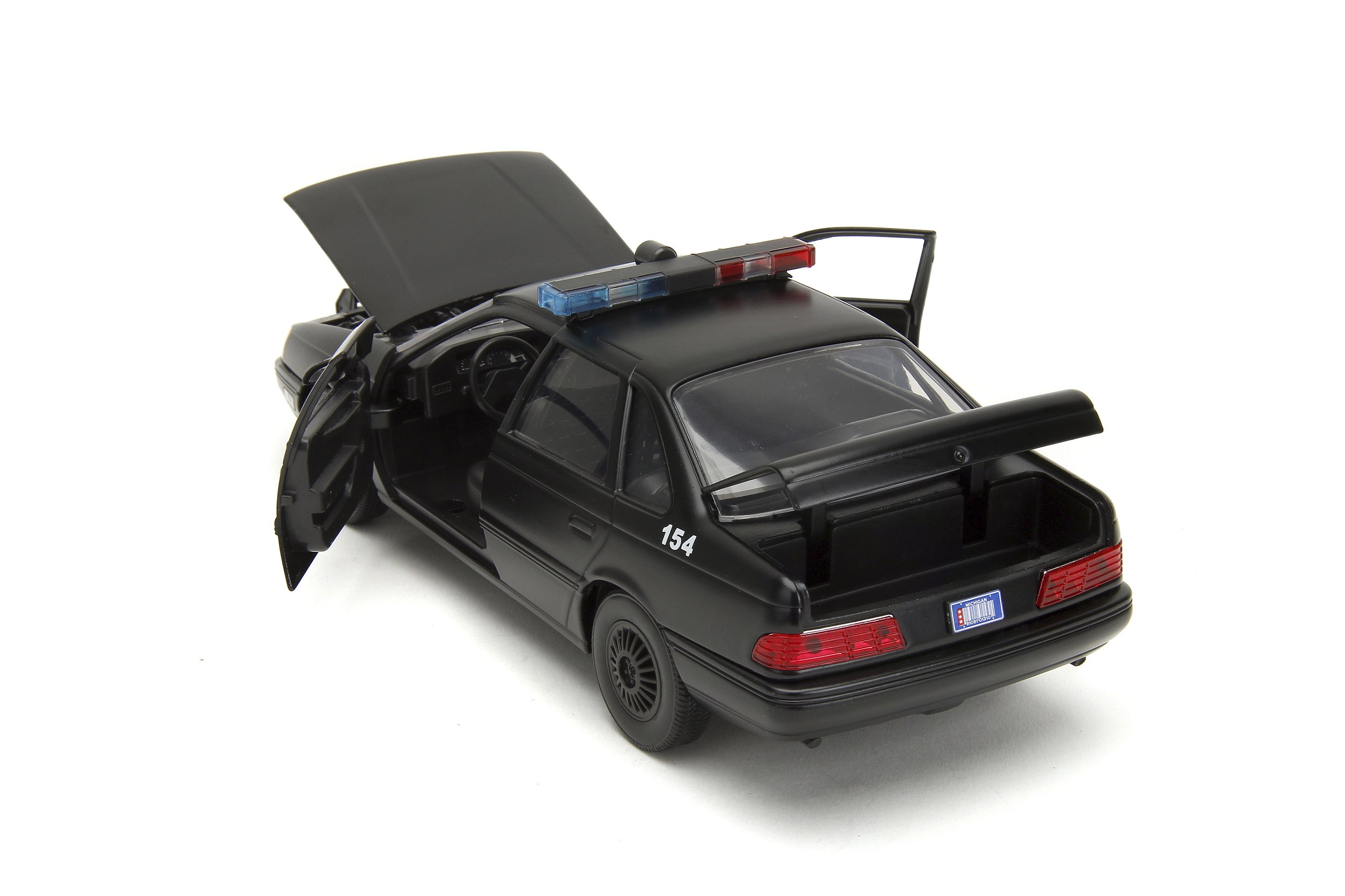 1/24 1986 FORD TAURUS POLICIA OCP ROBOCOP COM BONECO - Miniaturas ...