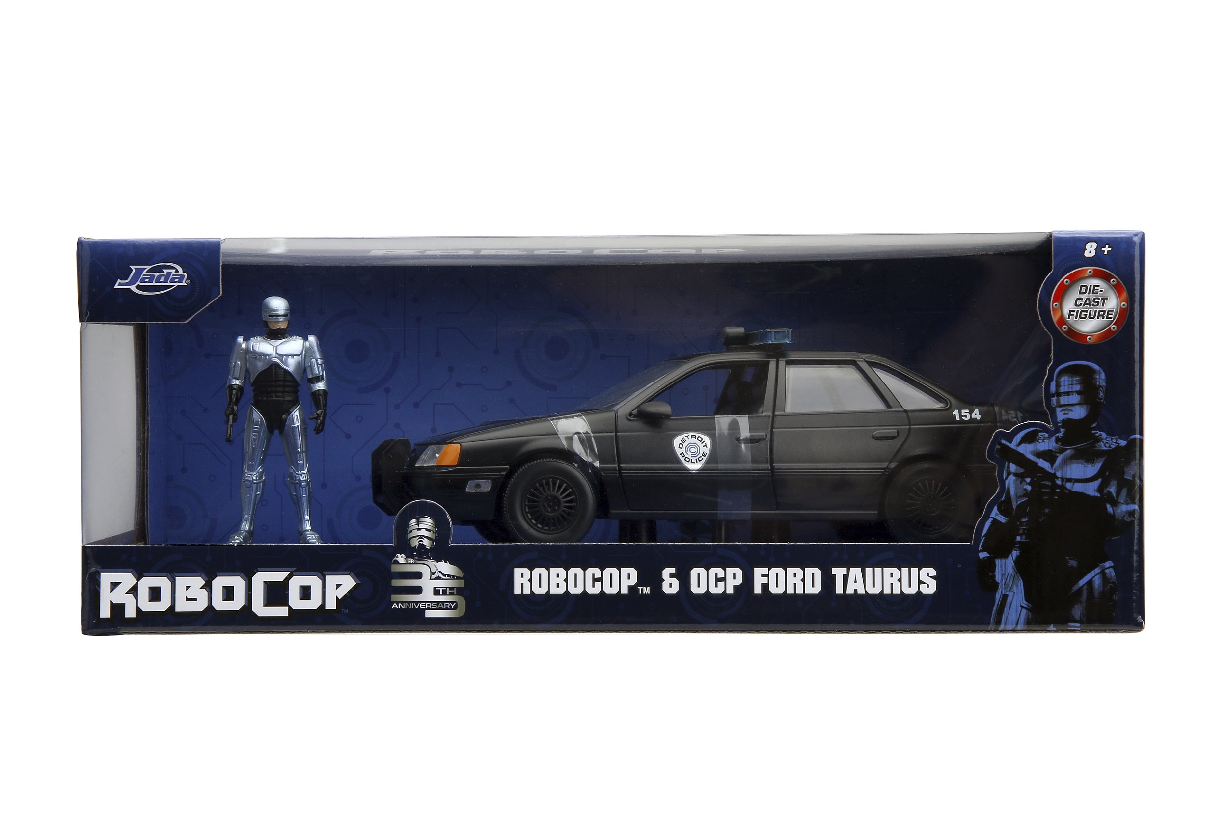 1/24 1986 FORD TAURUS POLICIA OCP ROBOCOP COM BONECO - Miniaturas ...