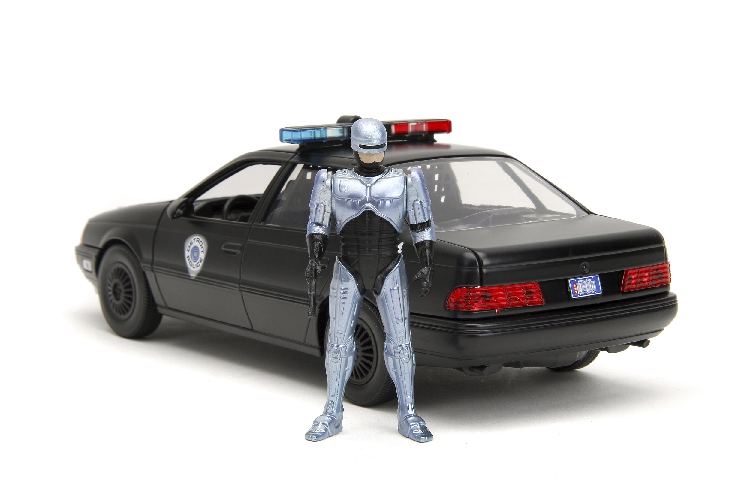 1/24 1986 FORD TAURUS POLICIA OCP ROBOCOP COM BONECO - Miniaturas ...