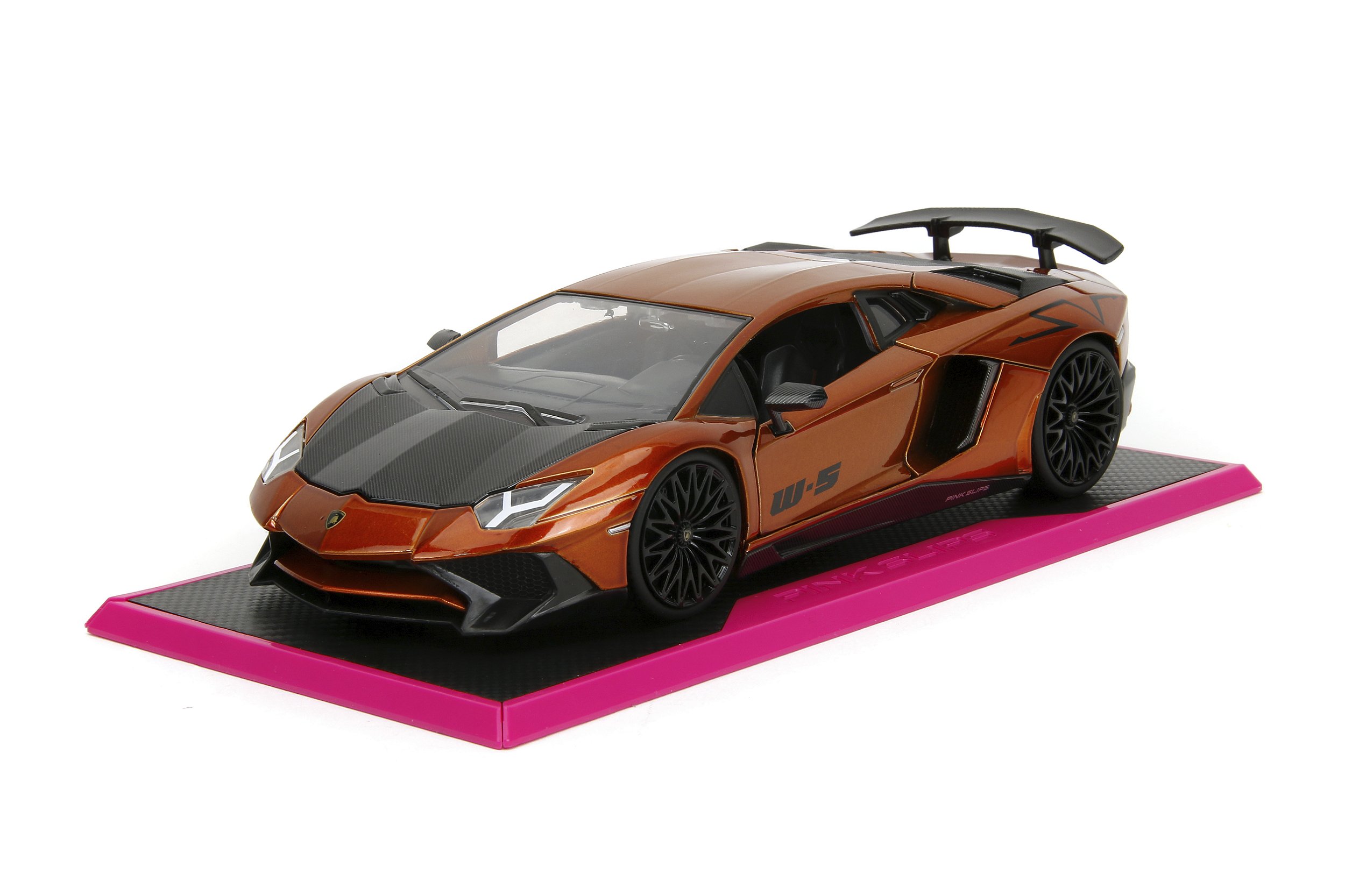 1/24 LAMBORGHINI AVENTADOR PINK SLIPS - Miniaturas colecionáveis para a ...