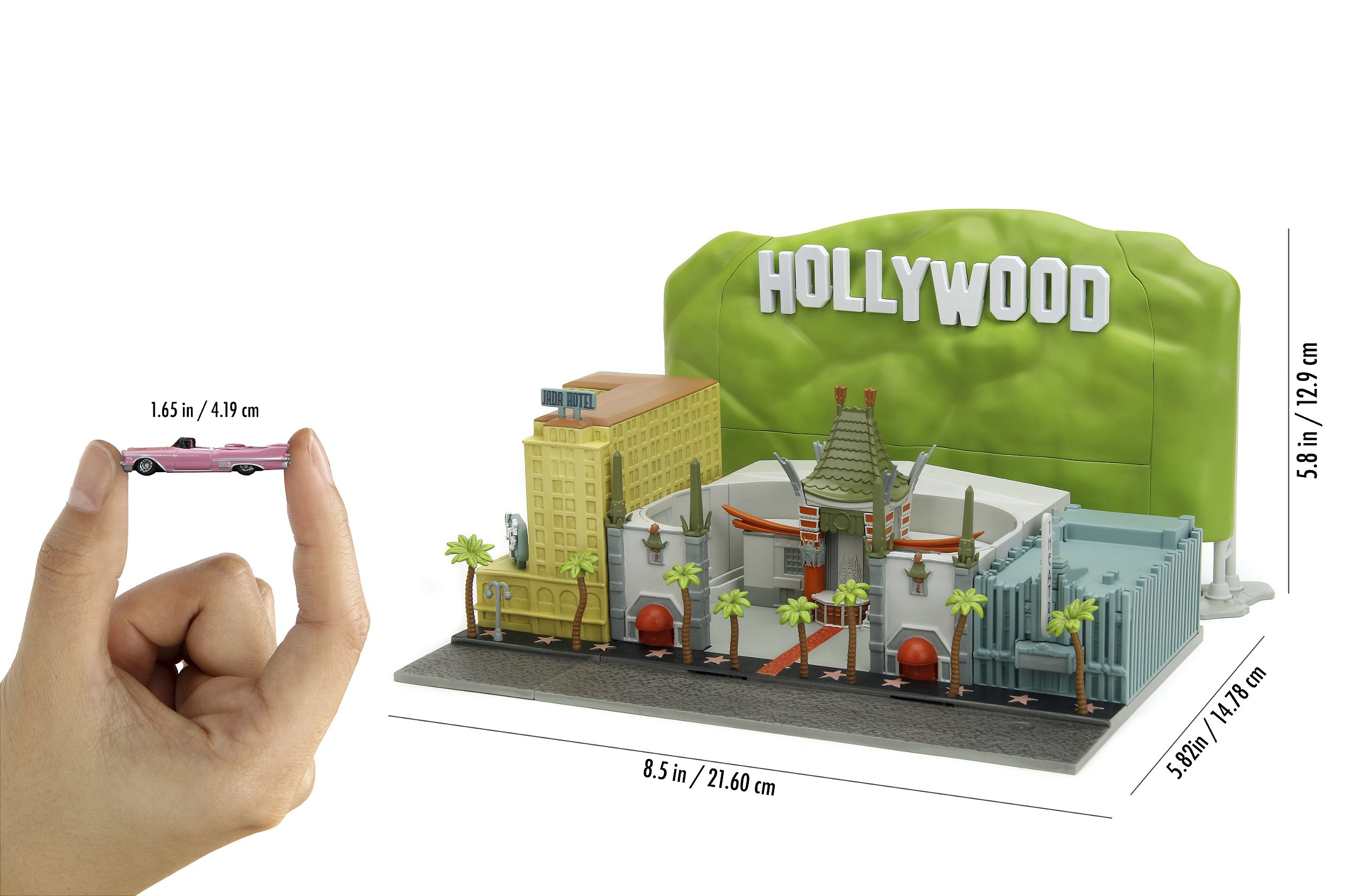 NANO DIORAMA HOLLYWOOD WALK OF FAME - Miniaturas colecionáveis para a ...