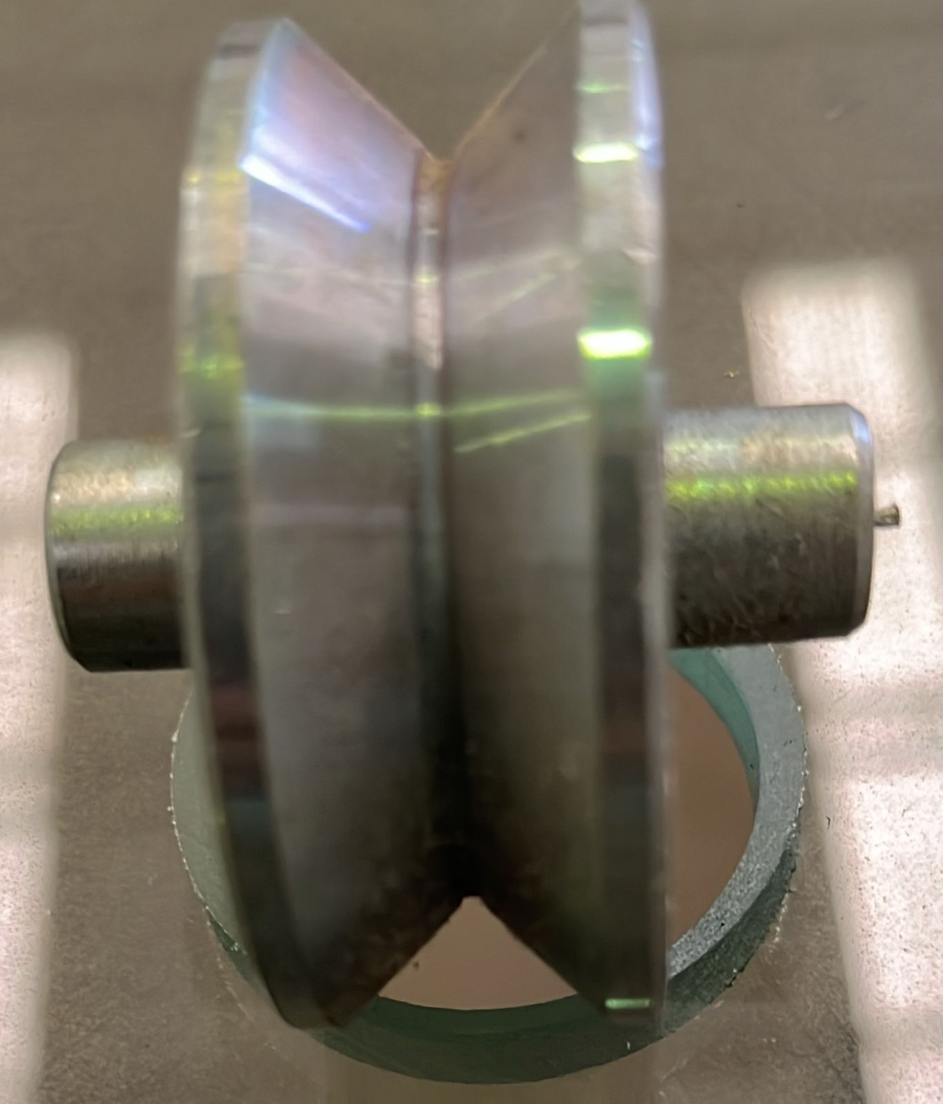 Roldana para Poste de Volei - E-Quadras