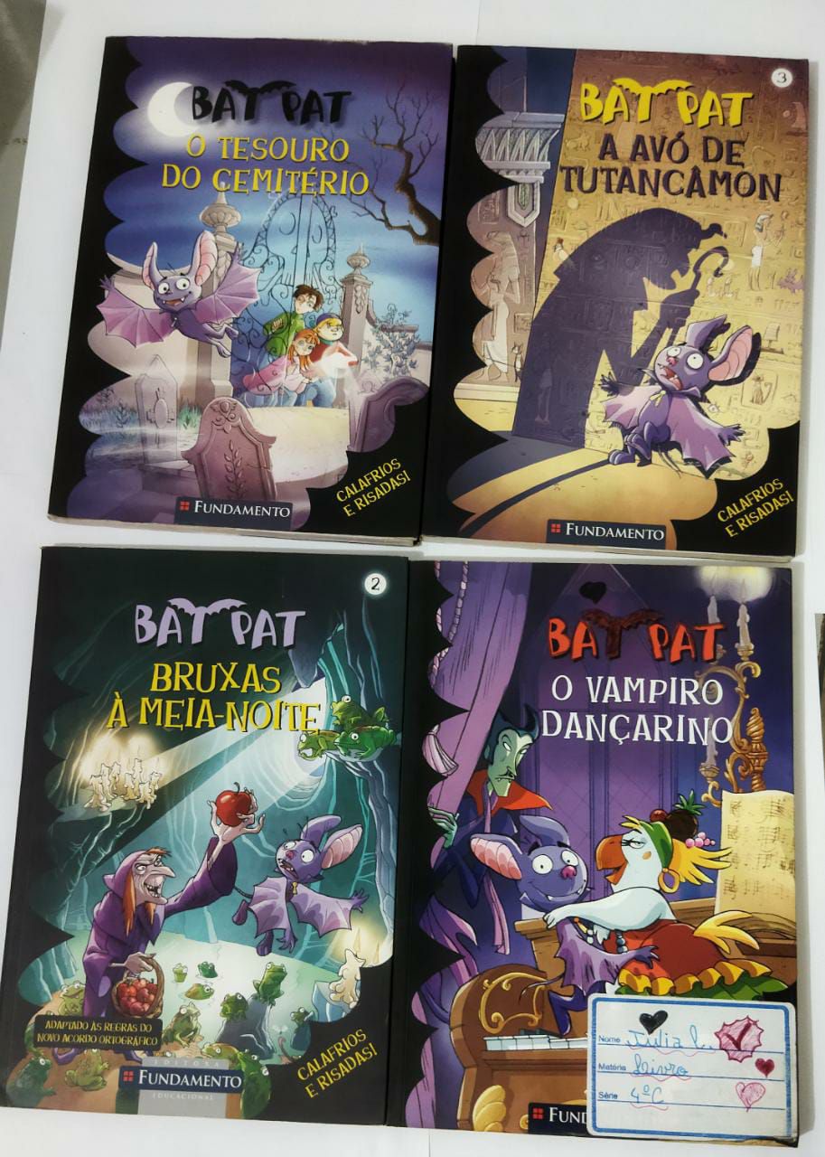 Kit - Bat Pat (4 volumes) - Seboterapia - Livros