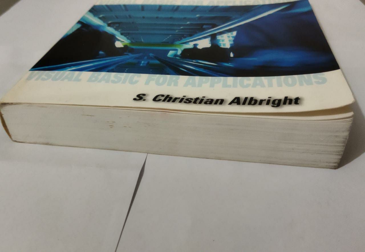 VBA for Modelers - S. Christian Albright (Ingles) - Seboterapia - Livros