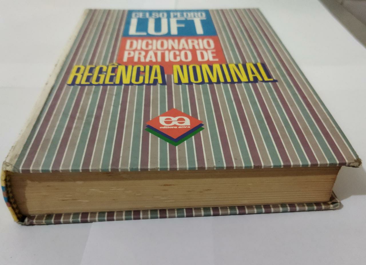 Dicionário Prático De Regência Nominal - Celso Pedro Luft - Seboterapia ...