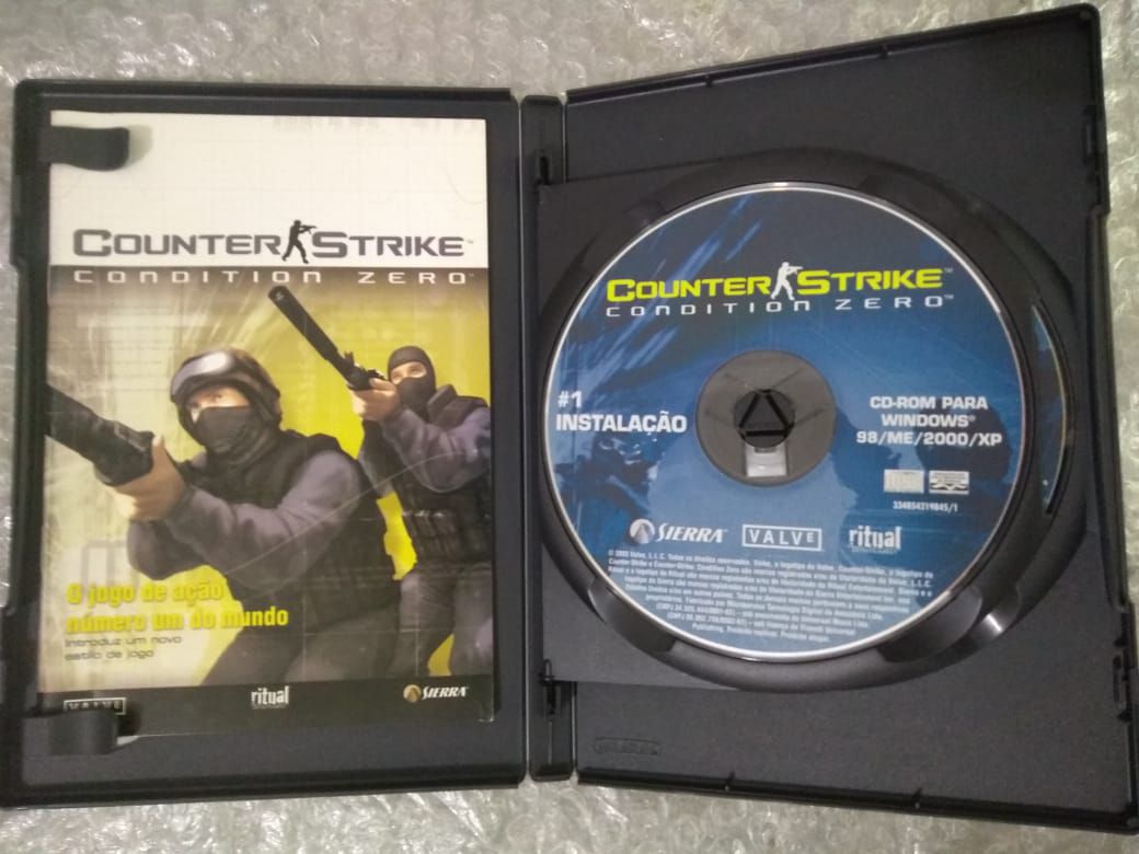 PC CD-ROM - Counter Strike Condition Zero - Seboterapia - Livros