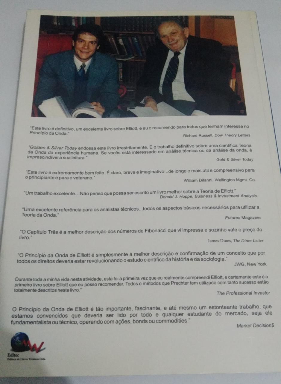 O Princípio da Onda de Elliott - Frost e Prechter - 20ª Edição ...