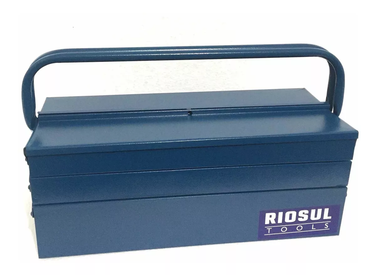 Caixa de Ferramentas Sanfonada Com 5 Gavetas - R050001 - RioSul Tools - Amazon Compressores ...
