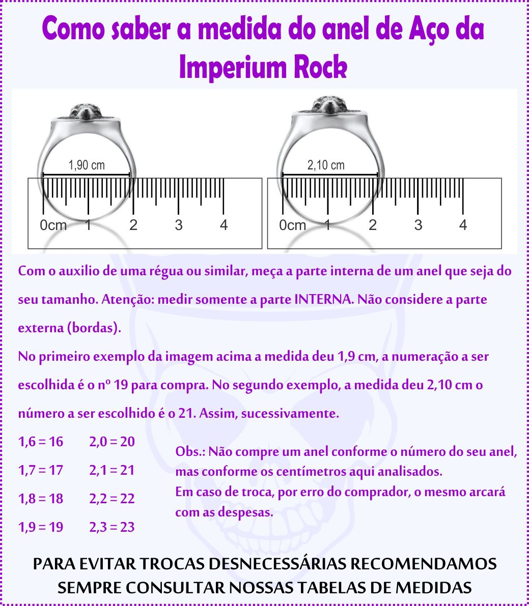Anel Baphomet em Aço Inox - IMPERIUM ROCK