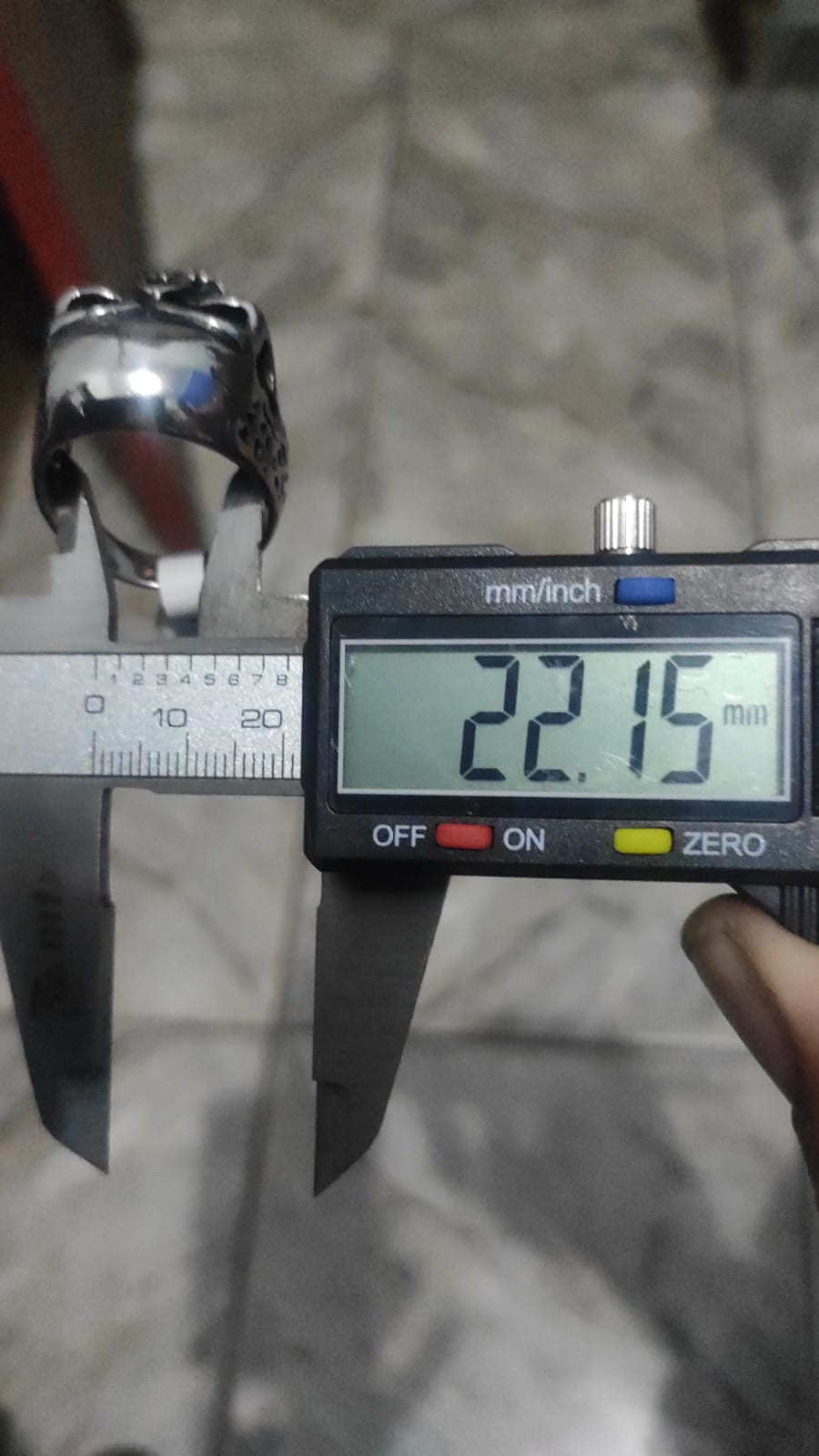 Anel Baphomet em Aço Inox - IMPERIUM ROCK