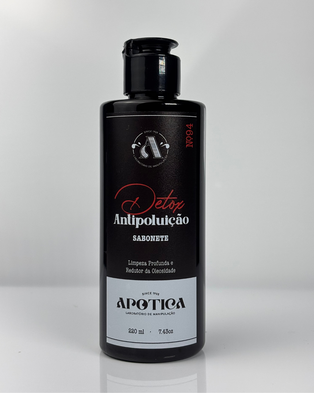 Sabonete Facial Antipoluição com Carvão Ativado - Apotica