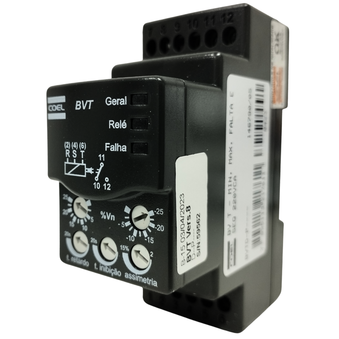 Rele Eletrônico Digital BV Completo 110VCA - BVTC-P - DCR 2016/031632 ...