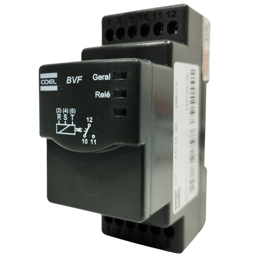 Rele Eletrônico Digital COEL BVF2-P FALTA 94-208VCA - Difusor ar condicionado