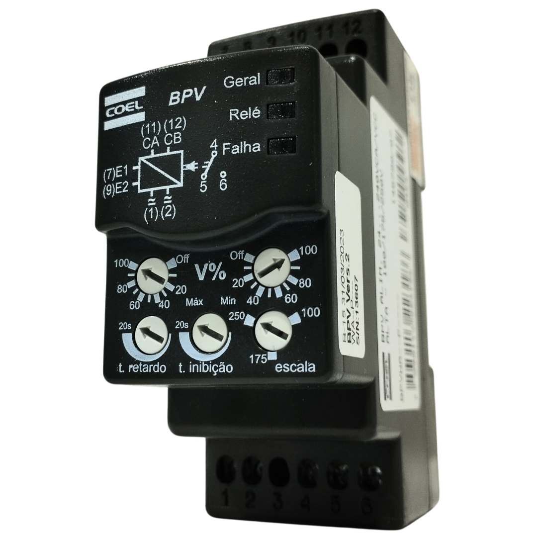 Rele Eletrônico Digital COEL BPVWA-P 24-240VCA/VCC ALTA - Difusor ar condicionado