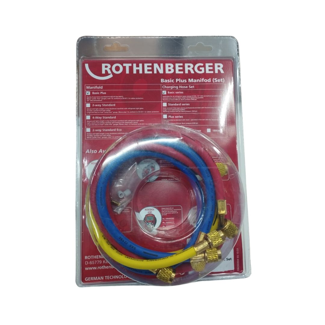 Manifold Básico PLUS R12/22/134/407 170553 ROTHENBERGER - Difusor ar ...