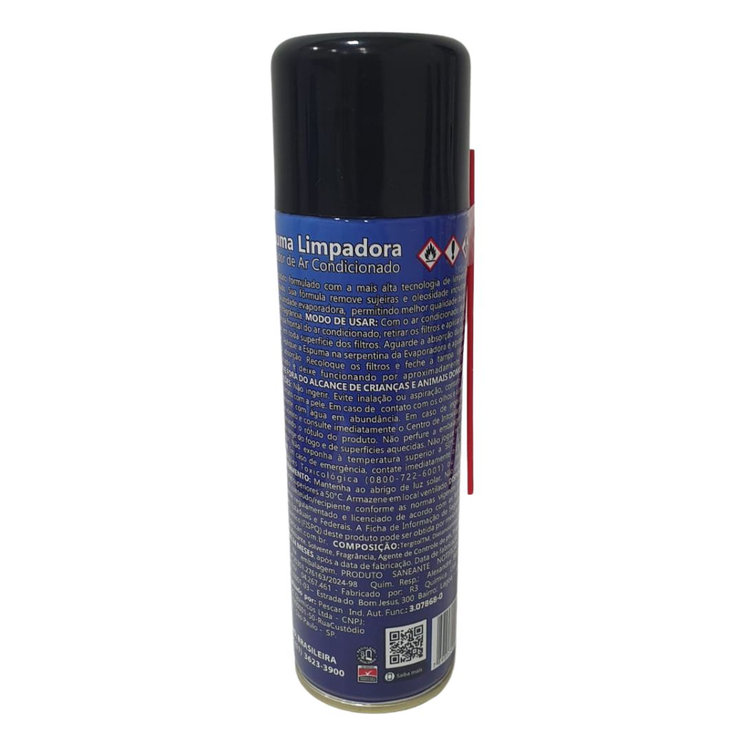 Espuma Limpadora Air Repair Abersense 300ML/290g PESCAN - Difusor ar condicionado