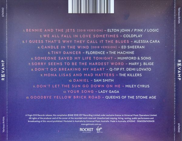 CD - Revamp: Reimagining The Songs Of Elton John & Bernie Taupin ...
