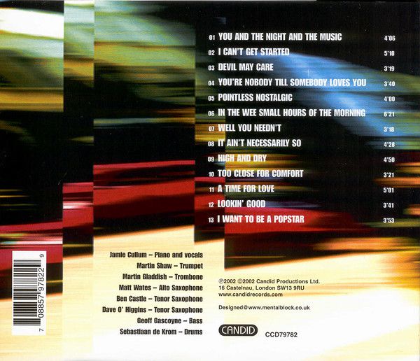 CD - Jamie Cullum – Pointless Nostalgic - Importado (UK ...