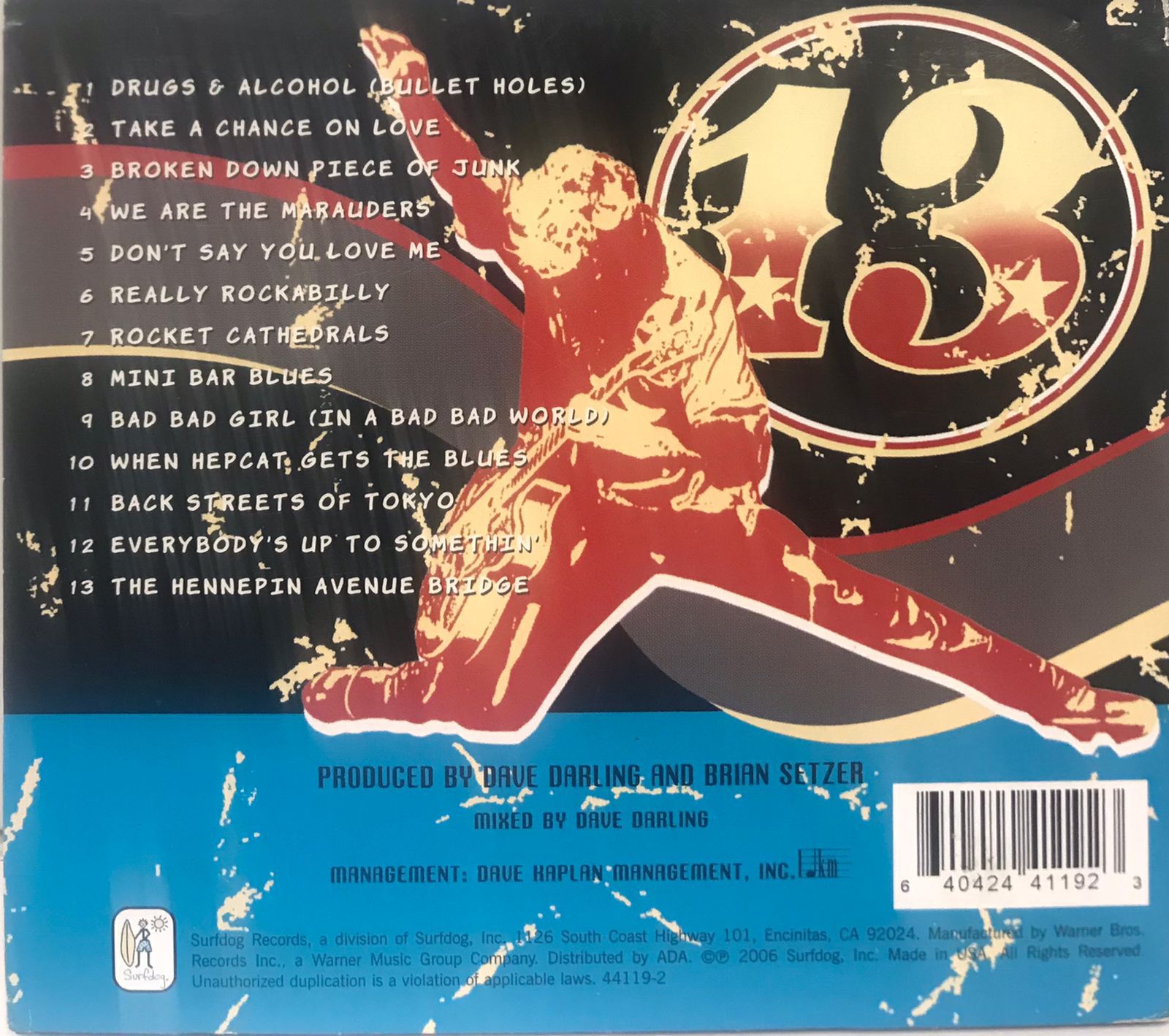 CD - Brian Setzer – 13 - Importadado (US) (Digipack) - Colecionadores ...