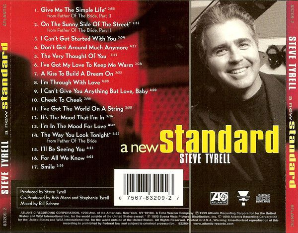 CD - Steve Tyrell – A New Standard - IMP (US) - Colecionadores Discos ...