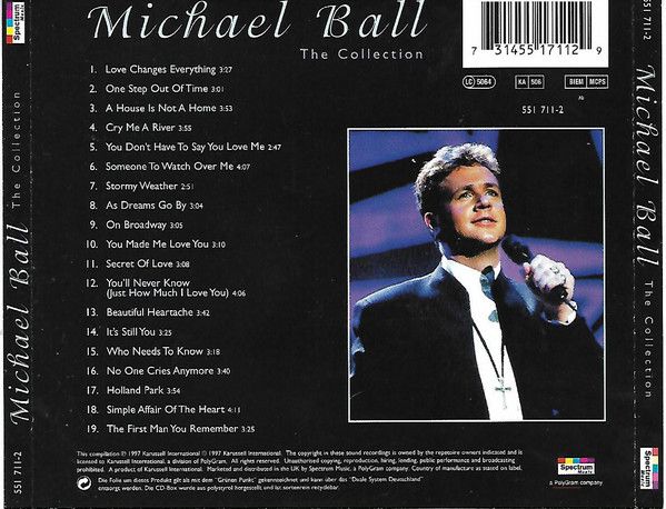 CD - Michael Ball – The Collection - IMP (UK) - Colecionadores Discos ...
