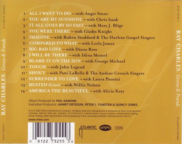 CD - Ray Charles – Genius & Friends - Colecionadores Discos - vários ...